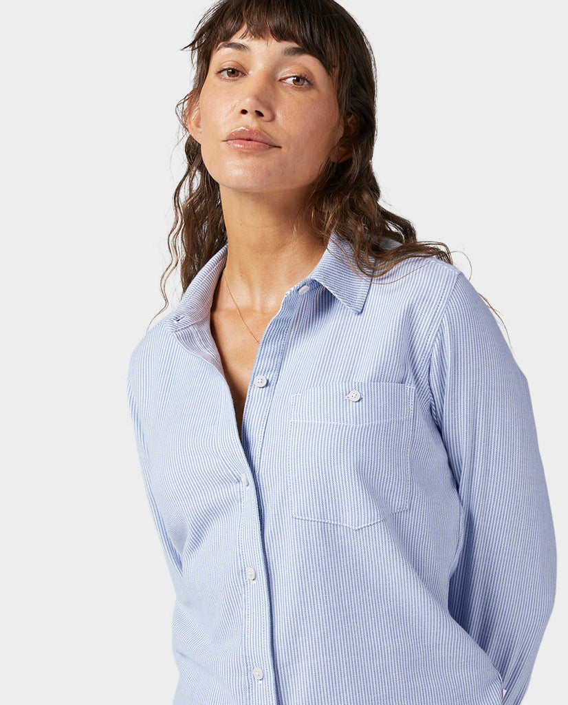 Women's Miter Stretch Lightweight Flannel Shirt
